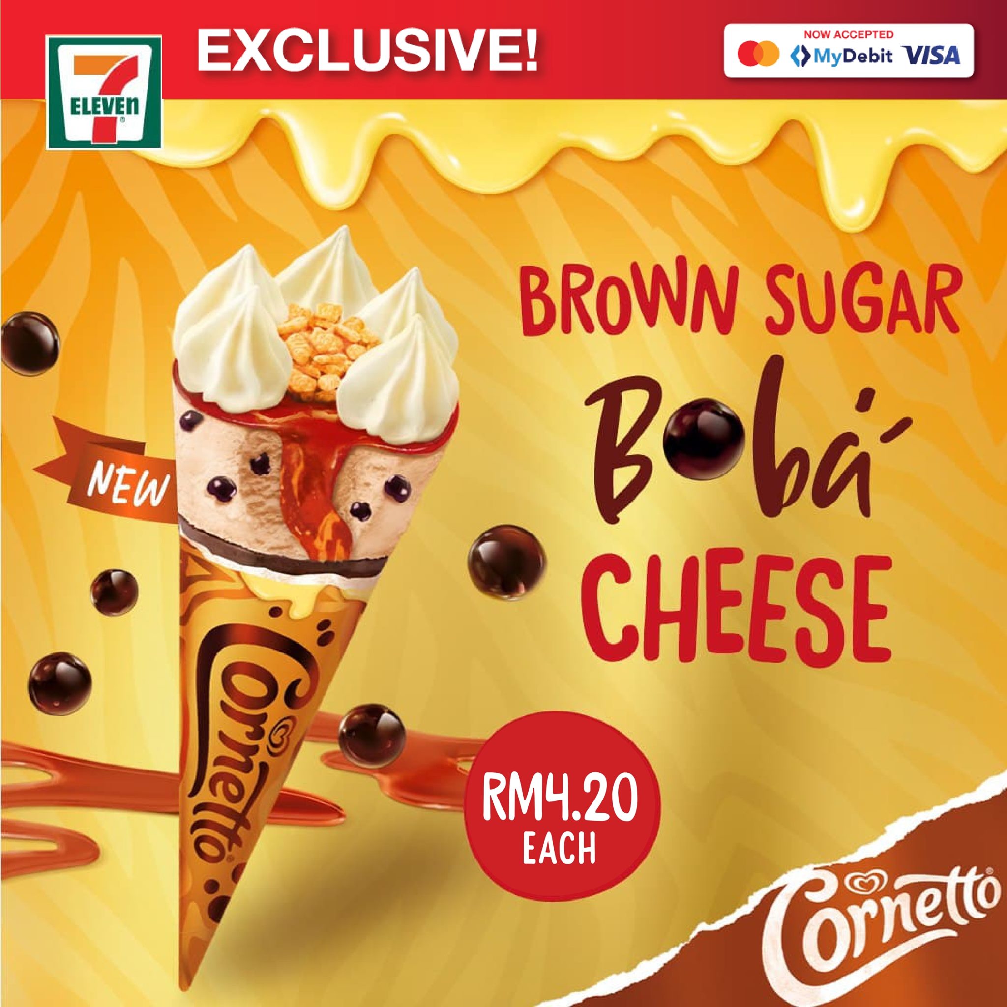 【黑糖珍珠 + Cheese？！?】来自泰国的甜甜咸咸Ice Cream，究竟好不好吃？ - NOODOU