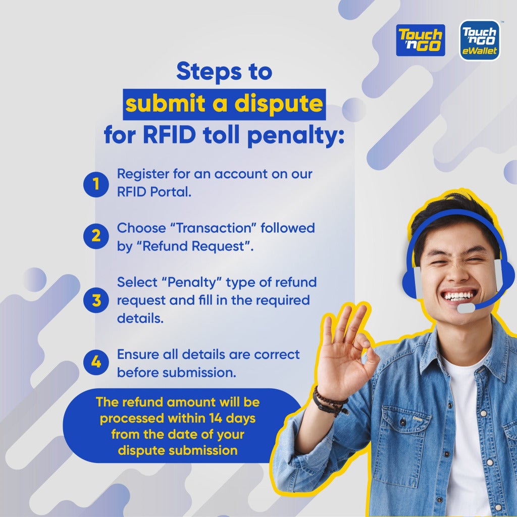 【过Toll用RFID进，就要从RFID出！】如果出错Lane被征收罚款，教你用这『4个步骤』申请索回！ - NOODOU